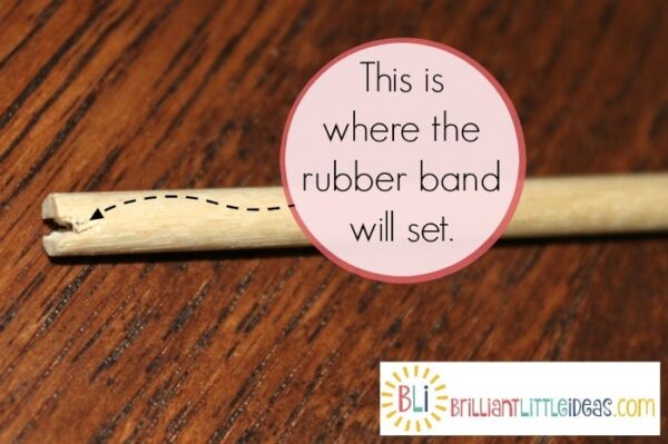 DIY Rubber Band Gun and Target | Brilliant Little Ideas