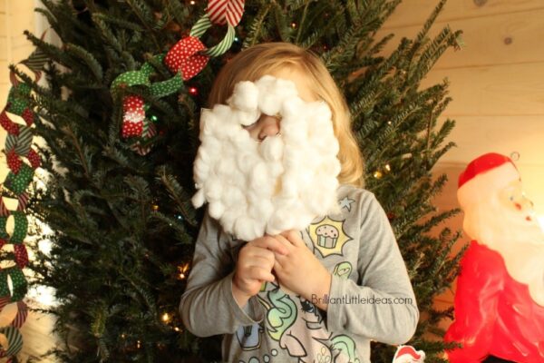 Santa Beard Printable | Brilliant Little Ideas
