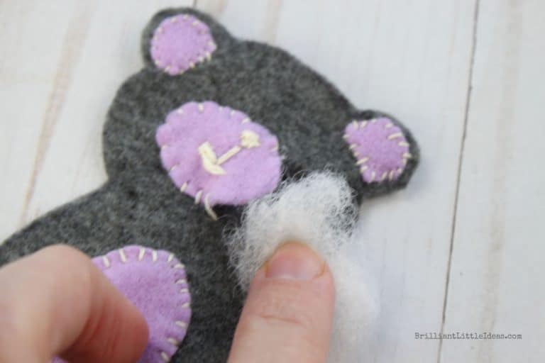 DIY Felt Bear Pattern for Kids | Brilliant Little Ideas
