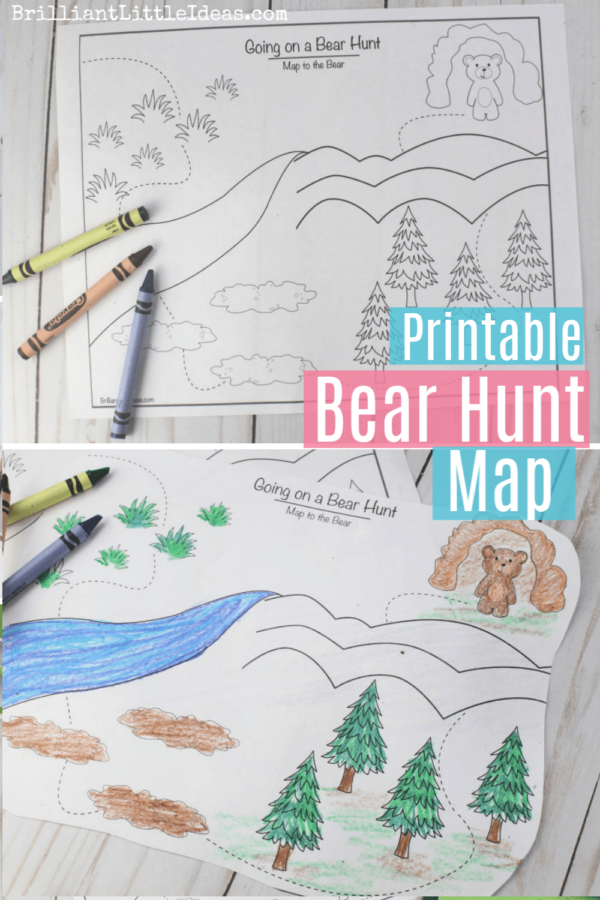 Going on a Bear Hunt Printable Map | Brilliant Little Ideas
