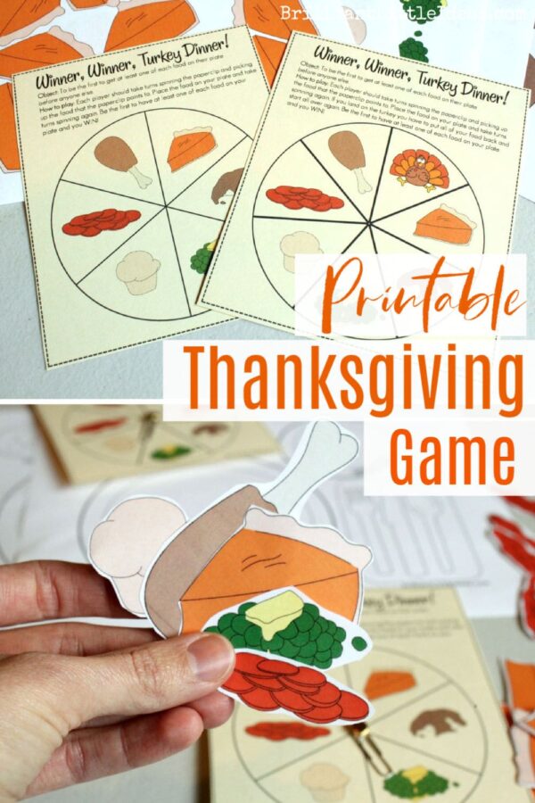 Winner, Winner Turkey Dinner -Printable Family Game Night Ideas ...