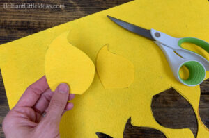 How to Make 3D Fire Flames with Printable Template | Brilliant Little ...