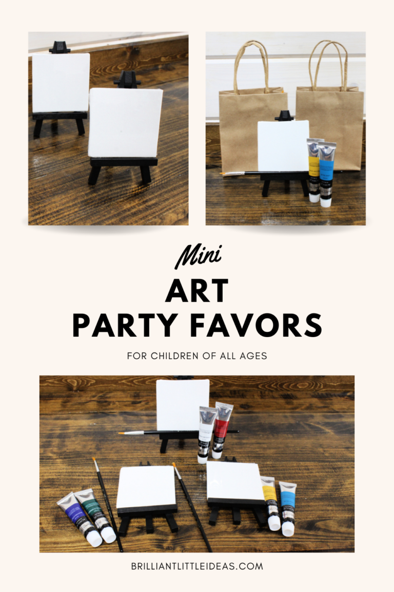 Mini Art Kit Party Favor Idea for Kids | Brilliant Little Ideas