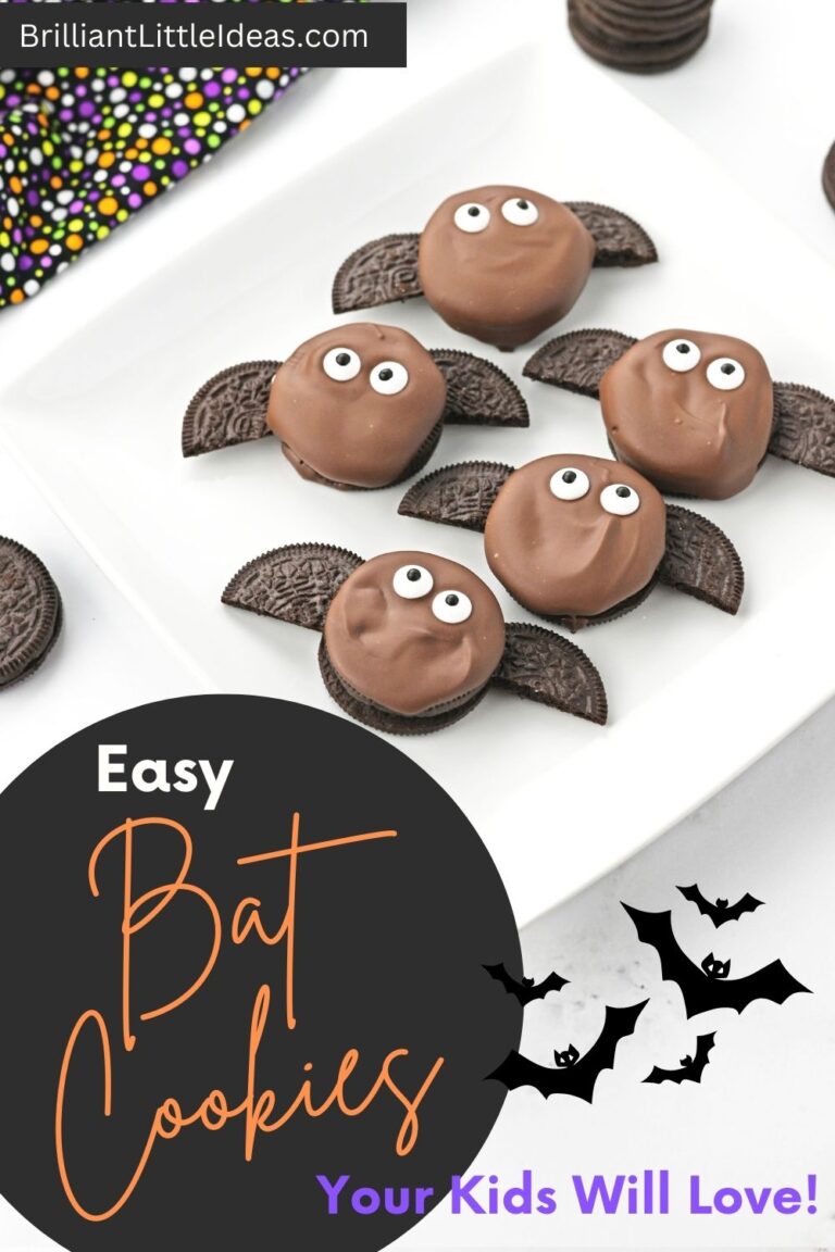 Easy Bat Oreo Cookies No Bake Treat Kids Can Make | Brilliant Little Ideas